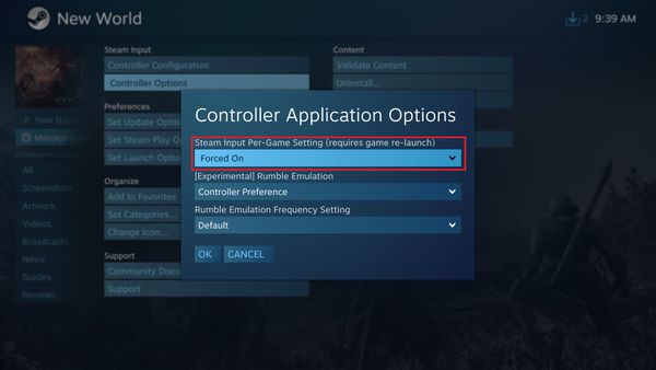 New World Controller Support - Complete Guide - New World Database